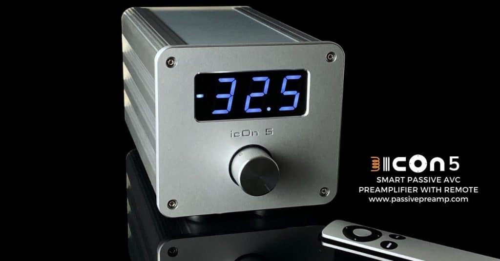 Smart icOn 4PRO passive preamp with remote